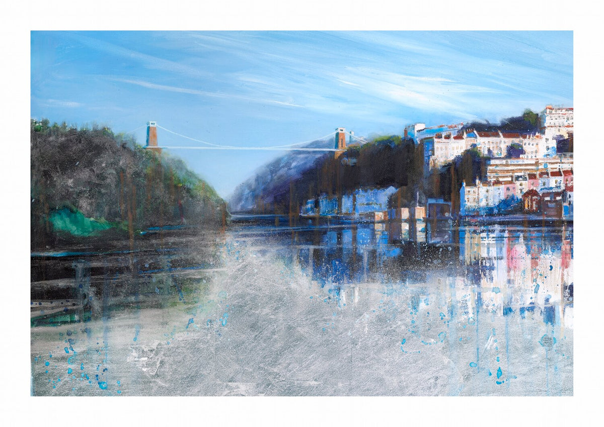 Reflections - Clifton Suspension Bridge - Giclée Print by Elaine Shaw ...