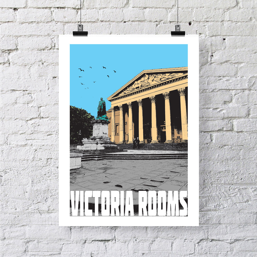 Victoria Rooms Bristol A4 or A3 Print by Susan Taylor – The Bristol Shop