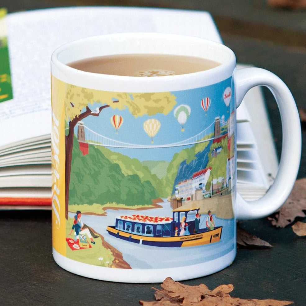 Bristol Mug with illustration of Clifton Suspension Bridge – The ...
